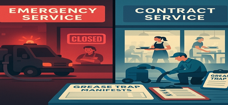The Real Cost of a Backup: Why Emergency Pumping Costs More Than a Contract